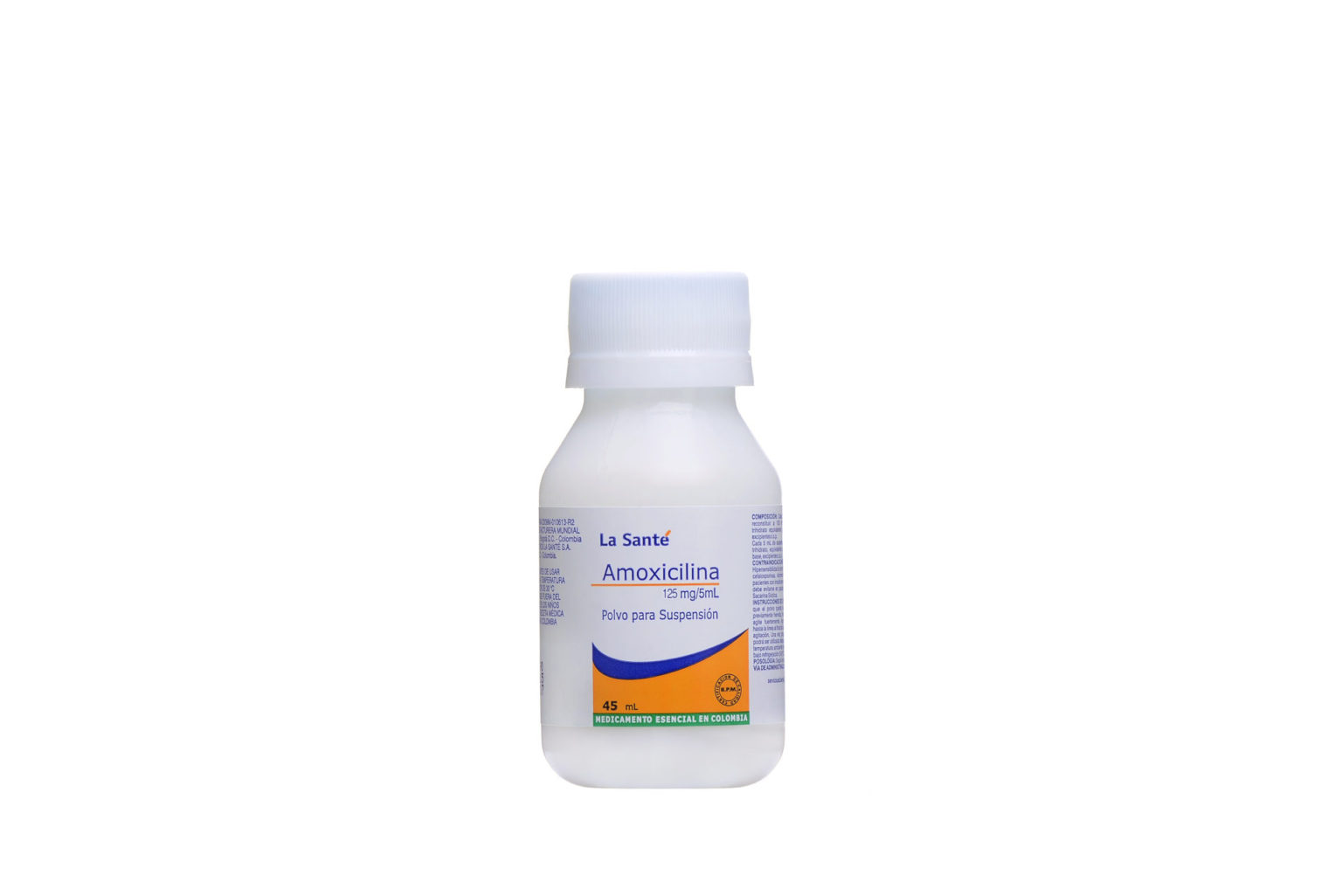 AMOXICILINA 125MG/5ML POLVO PARA SUSPENSIÓN X45ML – La Santé AMOXICILINA 125MG/5ML POLVO PARA SUSPENSIÓN X45ML – La Santé